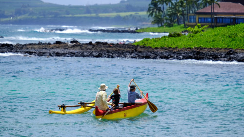 Outrigger Canoe Surfing Tour